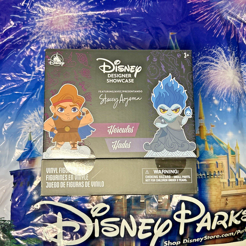 ⚡💪 D23: Disney Designer Showcase Hades Hercules Vinyl Figurine Set by S ...