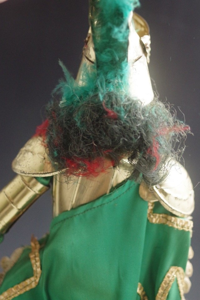 VINTAGE PUPO SICILIANO SICILIAN PUPPET MARIONETTE KNIGHT 17" | eBay