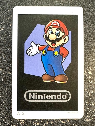 Nintendo 3DS AR Card A-2 Mario NM or better | eBay