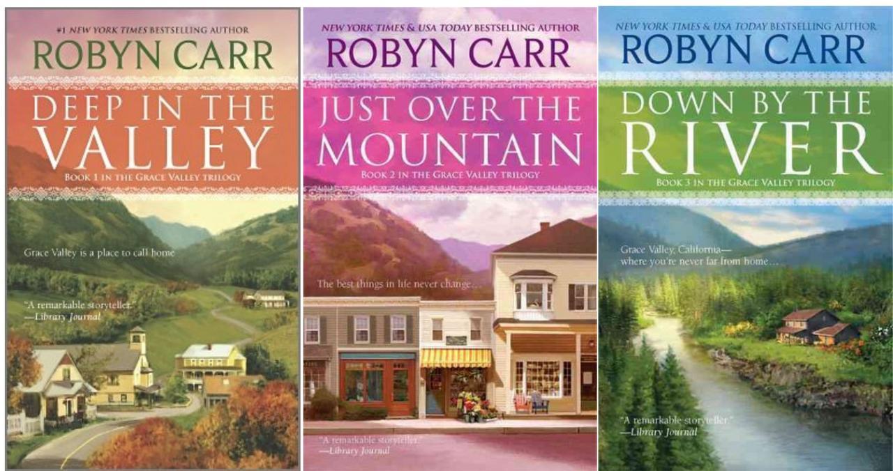 Robyn Carr GRACE VALLEY TRILOGY Romance Series Collection Paperback Set 1-3 9780778328995 | eBay