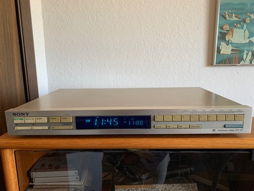 Vintage SONY Program Timer PT-77 with Manual | eBay
