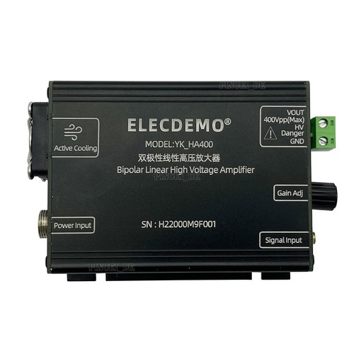YK-HA400 Bipolar Linear Amplifier 30X-100X Adjustable PZT Drive ...
