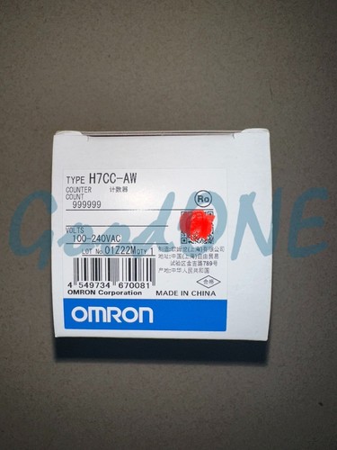 1PC New Omron Counter H7CC-AW ( H7CCAW ) 100-240VAC (Can replace H7CX ...