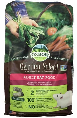 OXBOW GARDEN SELECT ADULT RAT FOOD 2.5lb | eBay