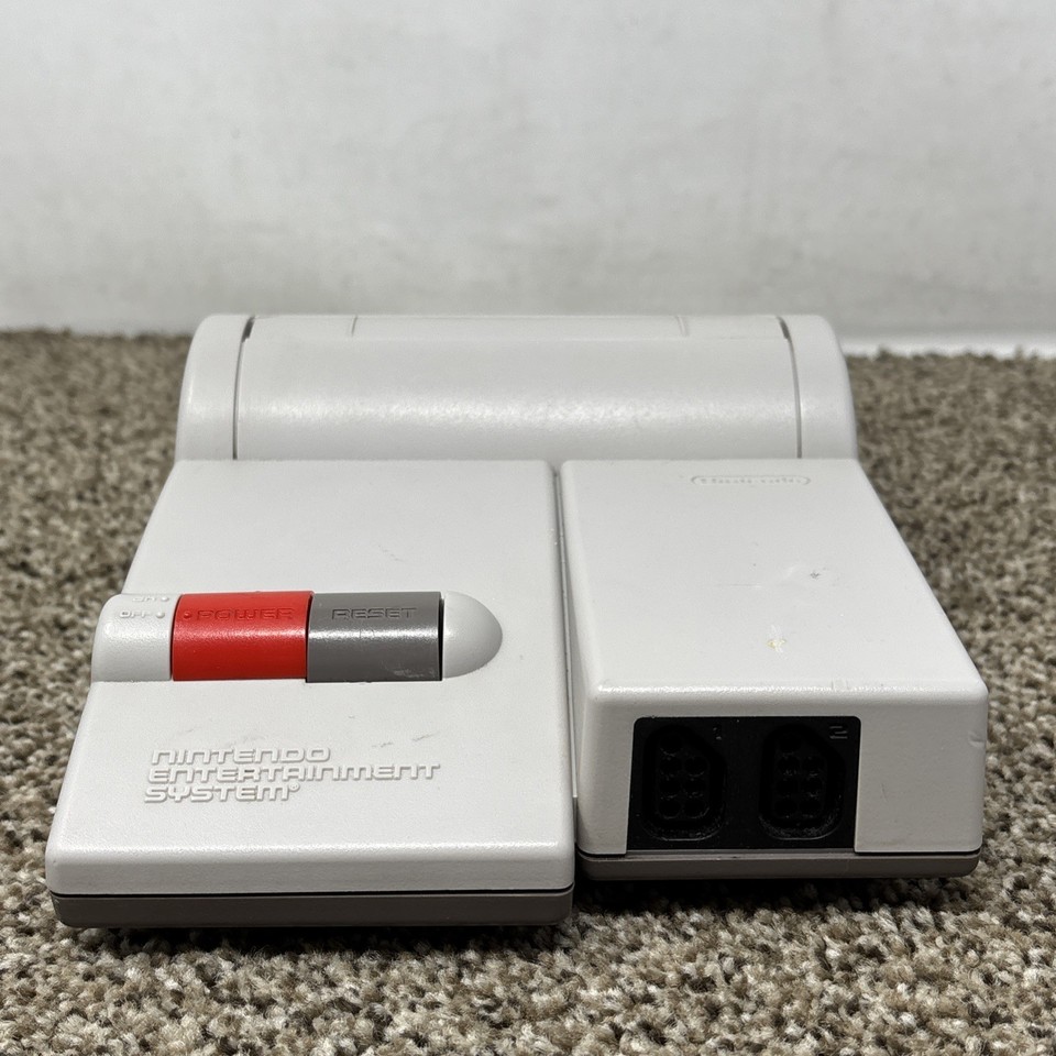 Nintendo NES Toploader Gray NES-101 Console Only Tested | eBay