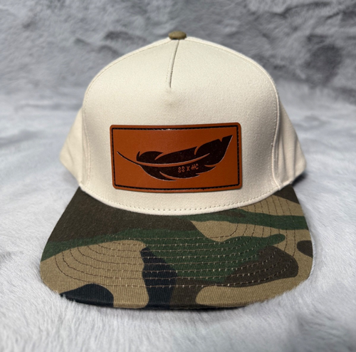 Southern String Hat Co Hat Cap Beige Camouflage Design Canvas Rope Snap ...