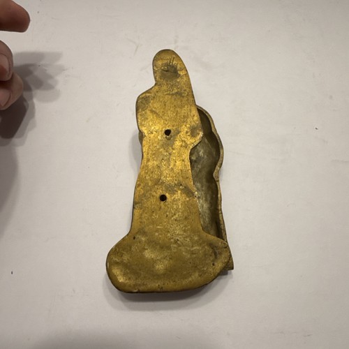 Vtg Brass Sea Captain Figure Bust Old Salty Fisherman Sailor Door ...