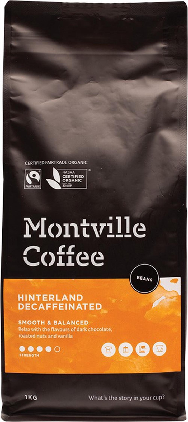 Montville Coffee Decaf Coffee Beans (Hinterland Blend) - 1kg | eBay