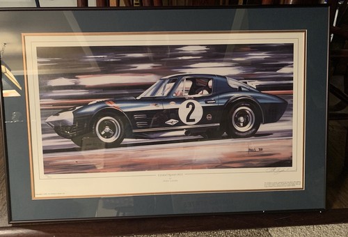 Vintage Corvette Limited Ed. Artist Peter Lawlis Design Grand Sport 003 ...