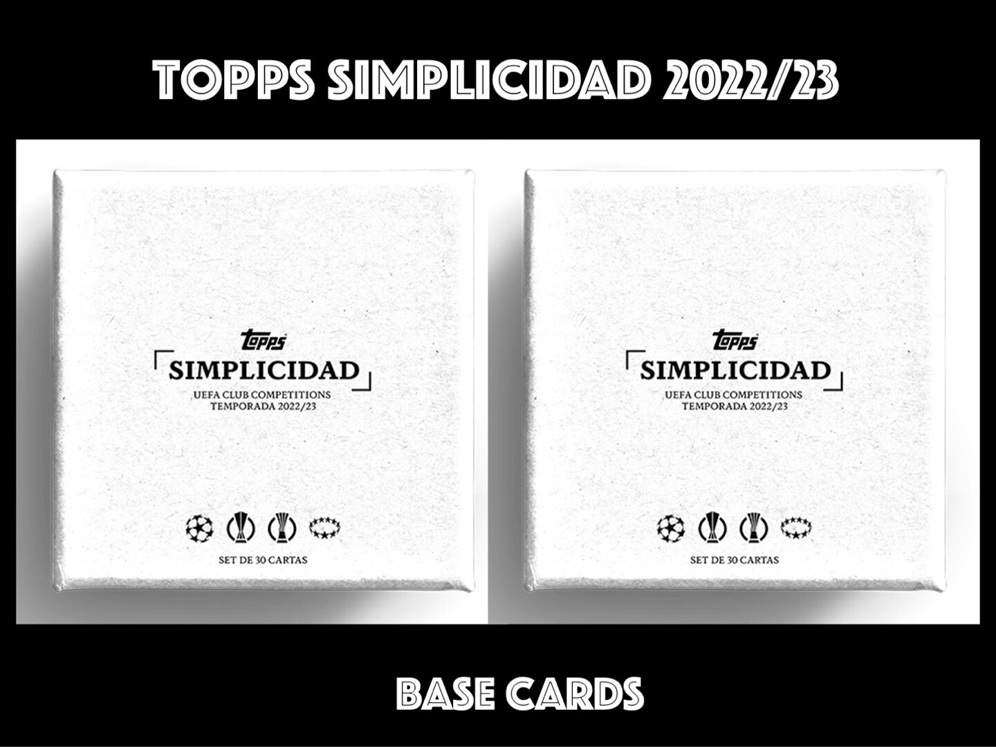 TOPPS SIMPLICIDAD 2022-2023 BASE CARDS | eBay UK