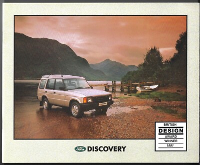 Land Rover Discovery 1990-92 UK Market Sales Brochure V8i Tdi 3-dr 5-dr ...