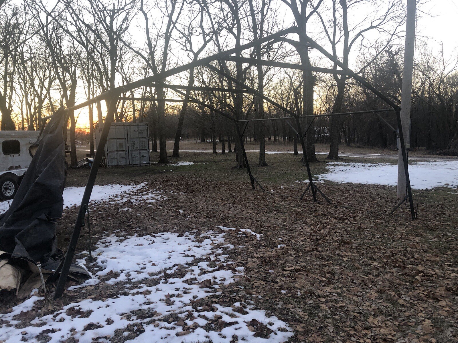 Templar Tent Frame Sections w/ Vinyl Case (NSN 8340-01-213-9557) New ...