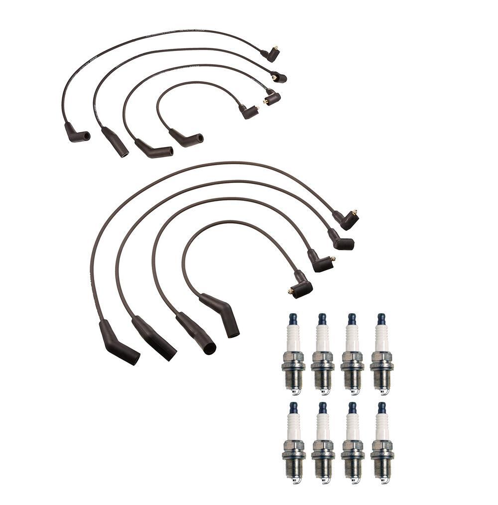 Denso Ignition Wire Kit (7mm) (8 Pieces) (U-Groove Conventional) (Gap 0 ...