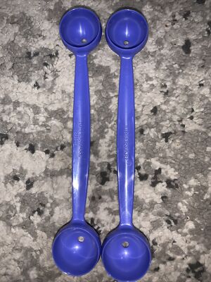2 Tupperware Melon Ball Baller Cookie Dough Scoop 1333 Blue Gadget | eBay