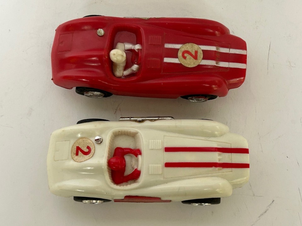 Pair of Eldon Racers (Red & White) 1/32 scale slot cars | eBay