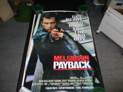 Payback (Teaser) Movie Theater Poster 27x40 Double Sided | eBay