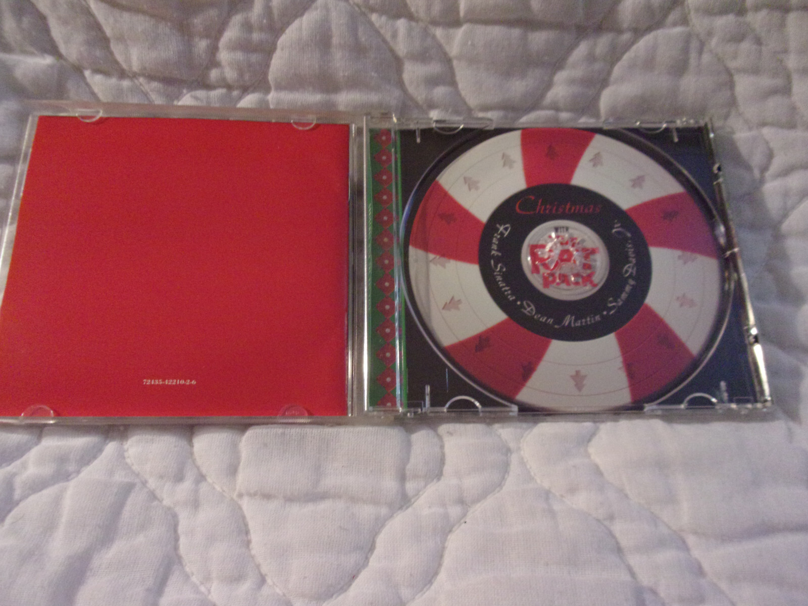 CHRISTMAS WITH THE RAT PACK CD DEAN MARTIN FRANK SINATRA SAMMY DAVIS JR ...