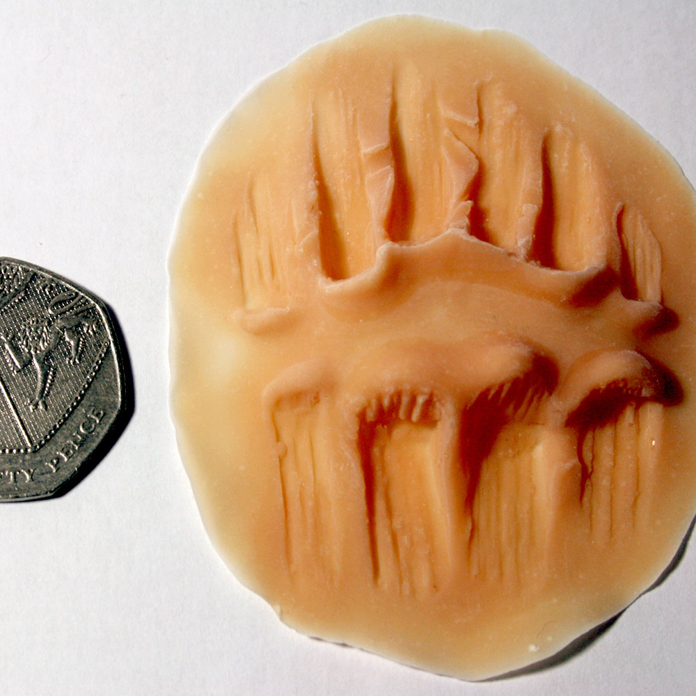 Bite mark! Deep and detailed latex scar, Halloween, zombie wound ...