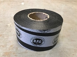DPC Damp Proof Course Membrane 100mm x 30mtr roll for brick block work ...