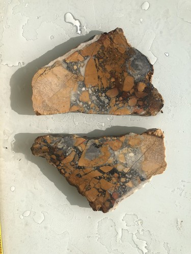 7.6 OZ Maligano Jasper Rough Slab Lot Lapidary Cabbing Rock Stone ...