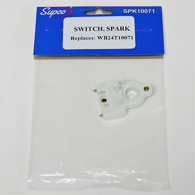 Supco SPK10071 Spark Igniter Switch for GE WB24T10071 Gas Range ...