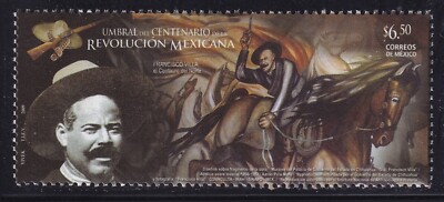 mai38 Mexico 2009 Mexican civil war Sc#2652 Mc#3535 Francisco Villa | eBay