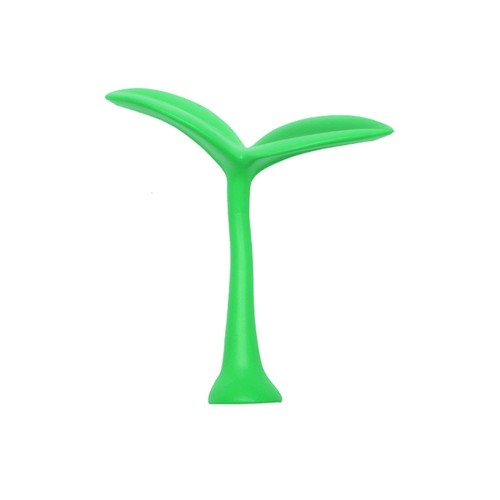 Hood Sticker 3D Car Roof Decoration Sticker Green Grass Bean Sprout Car ...