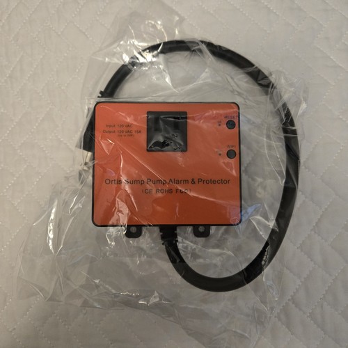 Ortis WiFi Sump Pump Controller/ Alarm, Check Water Level Status **READ ...