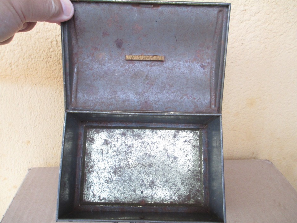 SCATOLA LATTA/SALVADANAIO CARAMELLE SPERLARI? "BRACCIO di FERRO" POPEYE ...