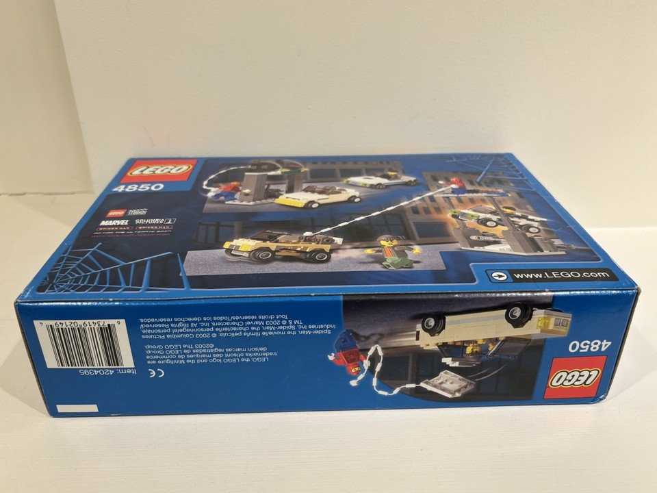 LEGO Spider-Man set 4850 Spider-Man's First Chase New & Sealed 2003 ...