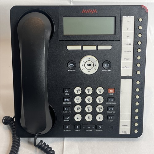 Lot of 3 Avaya 1416 1416D02A-003 700469869 Black Digital Business Phone ...