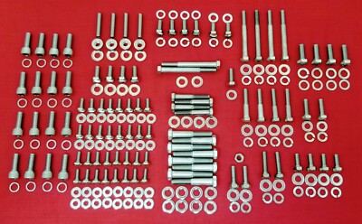FORD ENGINE BOLTS KIT 351M 400M MODIFIED STAINLESS STEEL HEX SCREW SET ...