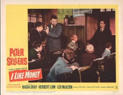 I Like Money (1962) 11x14 Lobby Card #8 | eBay