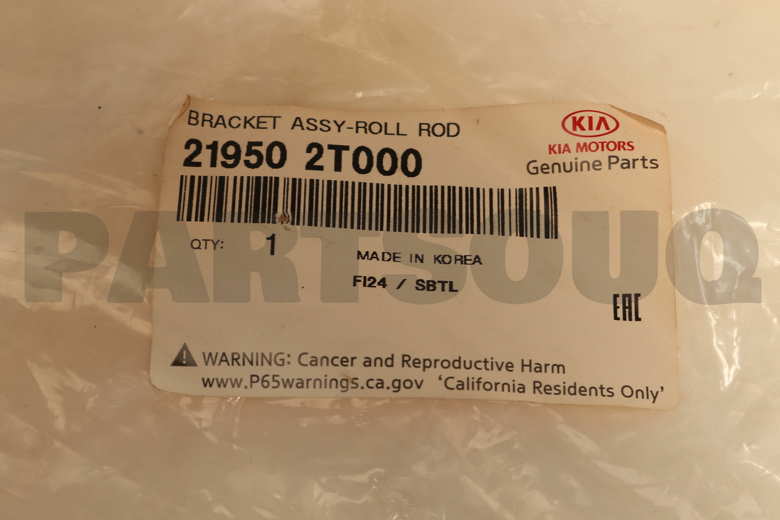 219502T000 Genuine Hyundai / KIA BRKT ASSY-ROLL ROD | eBay