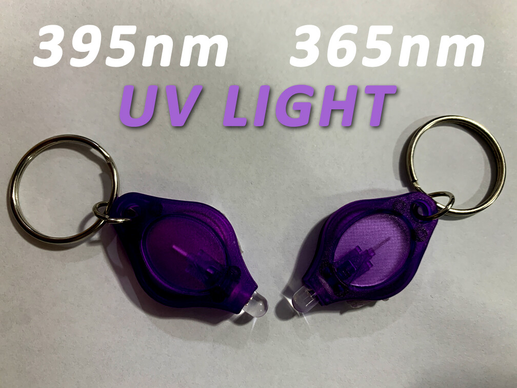 UV Light Keyring - 2 VERSIONS: 365nm OR 395nm | eBay Australia