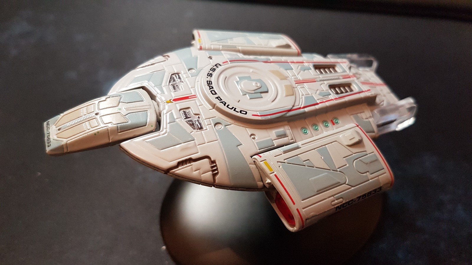 USS DEFIANT - VALIANT SAO PAULO CONVERSION DECALS - Star Trek EAGLEMOSS ...