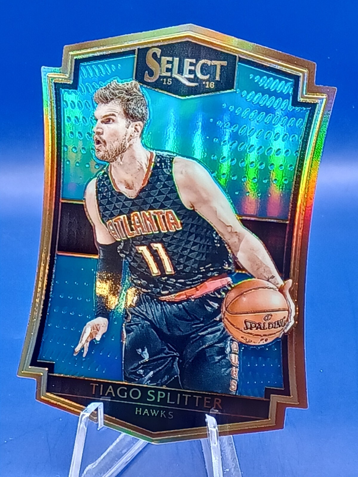 2015-16 Panini Select - Premier Level Die-Cut Tiago Splitter #199 Blue ...