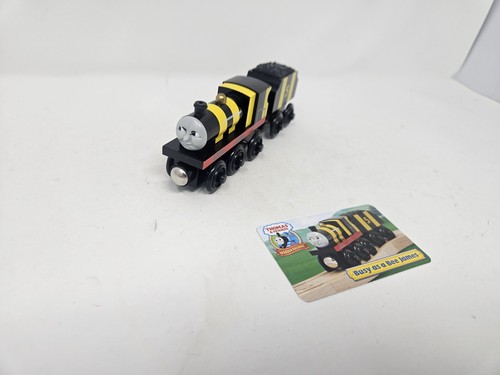 Thomas & Friends Wooden Railway Busy As A Bee James W/ Card Train Tank ...