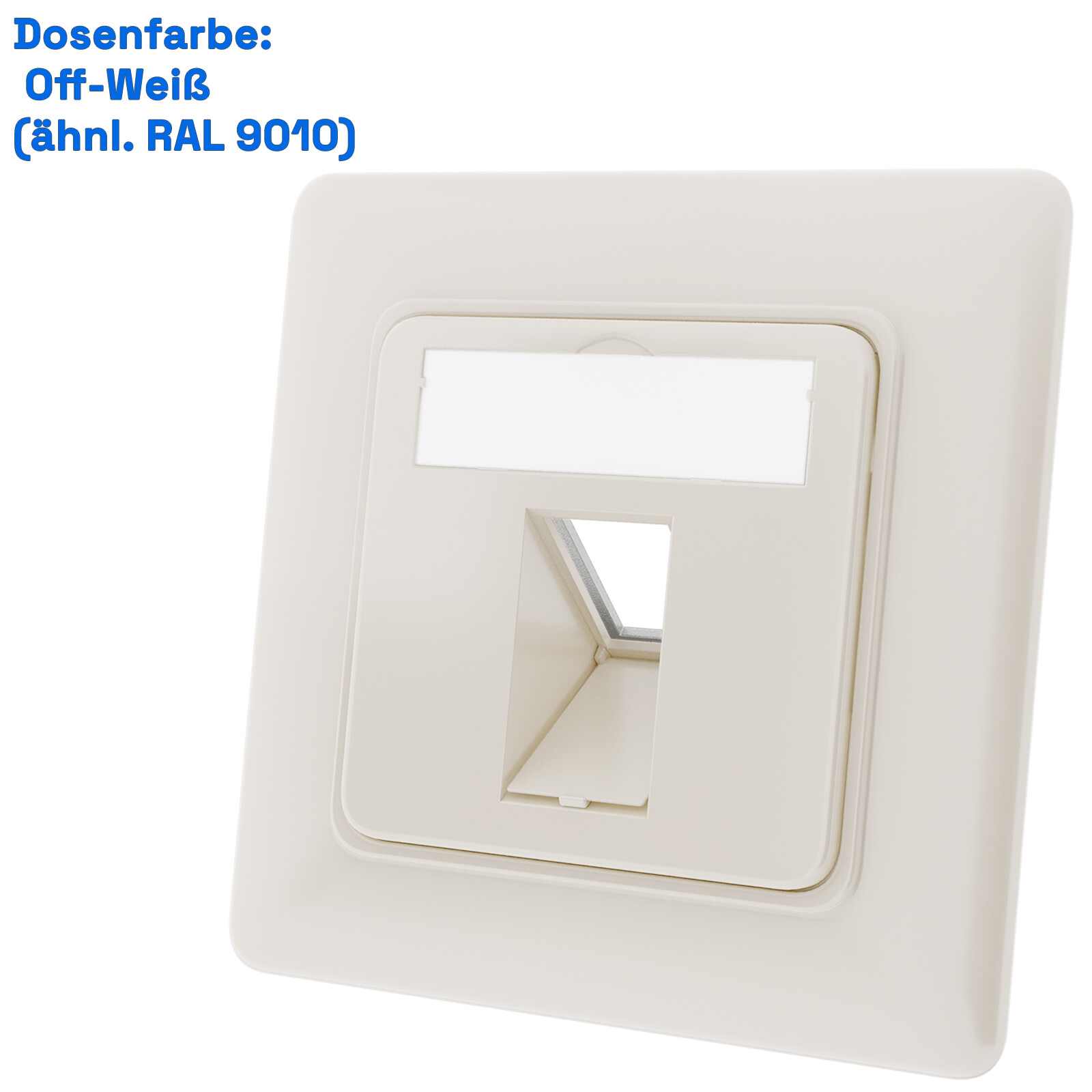 Cat8 Netzwerkdose CAT 8.1 Unterputz Datendose Anschlussdose LAN DSL ...