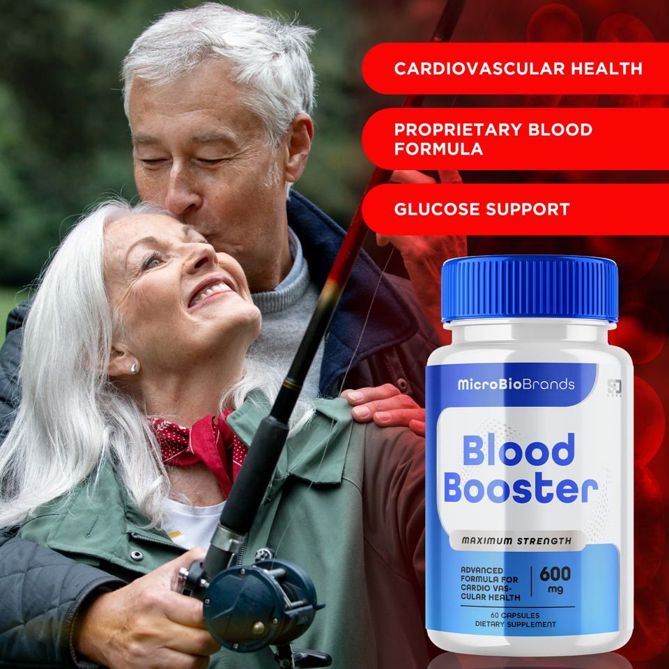 Microbio Blood Booster Maximum Strength Cardio Support Supplement (5 ...