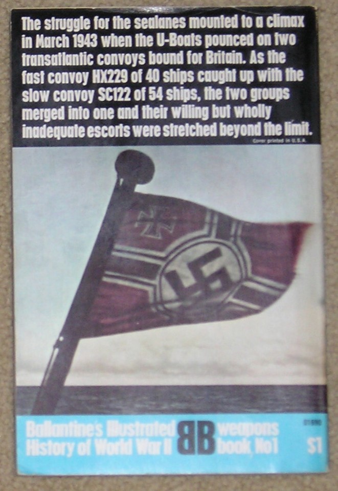 Ballantine's History WWII Weapons #01 U-Boat - Secret Menace - David ...