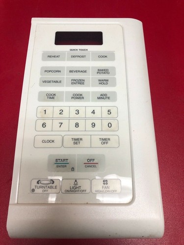 Whirlpool Roper Microwave Oven Control Panel 4359479 White | eBay