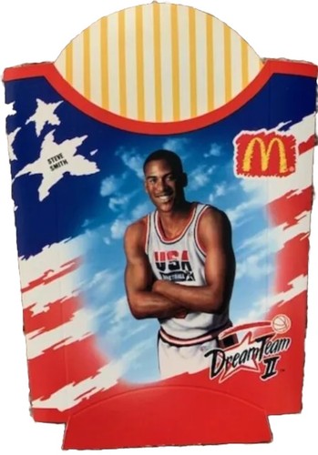 USA Dream Team II Miami Heat Steve Smith VTG Collectible Fry Holder ...