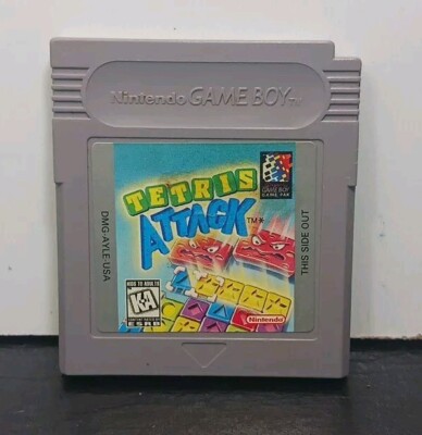 Tetris Attack (Nintendo Game Boy, 1996) Authentic Cartridge 45496730512 ...