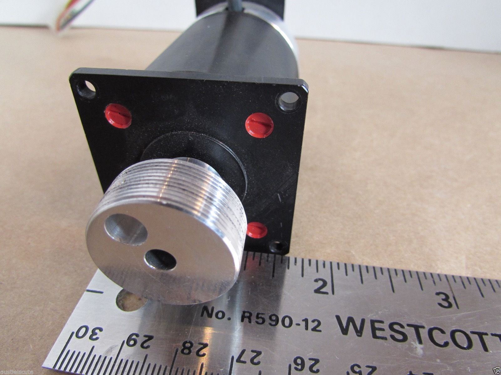 Maxon DC Motor HP HEDL-5500 Encoder K132778 Capstan Wire Pulley Germany ...