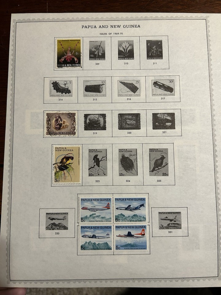 Papua & New Guinea Stamps 1952-1970 Unised H & Used Including #12 | eBay