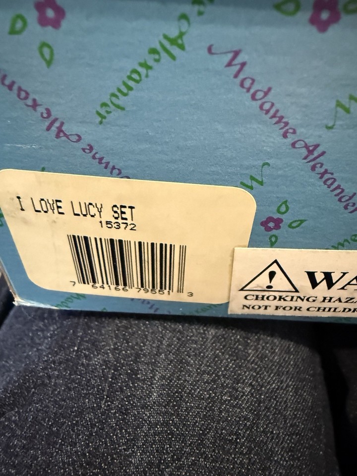 RARE I Love Lucy Madame Alexander 4 Doll Set! NRFB New 79551 | eBay
