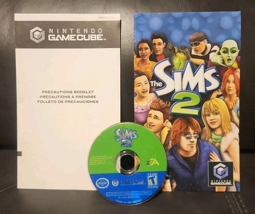The Sims 2 (Nintendo GameCube, 2005) With Original Manual & Insert - NO ...