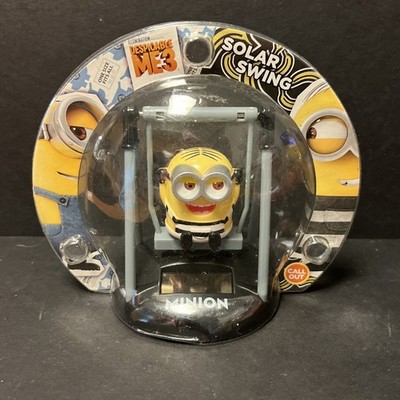 Solar Powered Dancing Bobble Head Toy - MINION On Black Swing | eBay