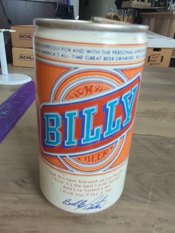 Vintage Billy Beer Can Billy Carter Louisville Kentucky | eBay